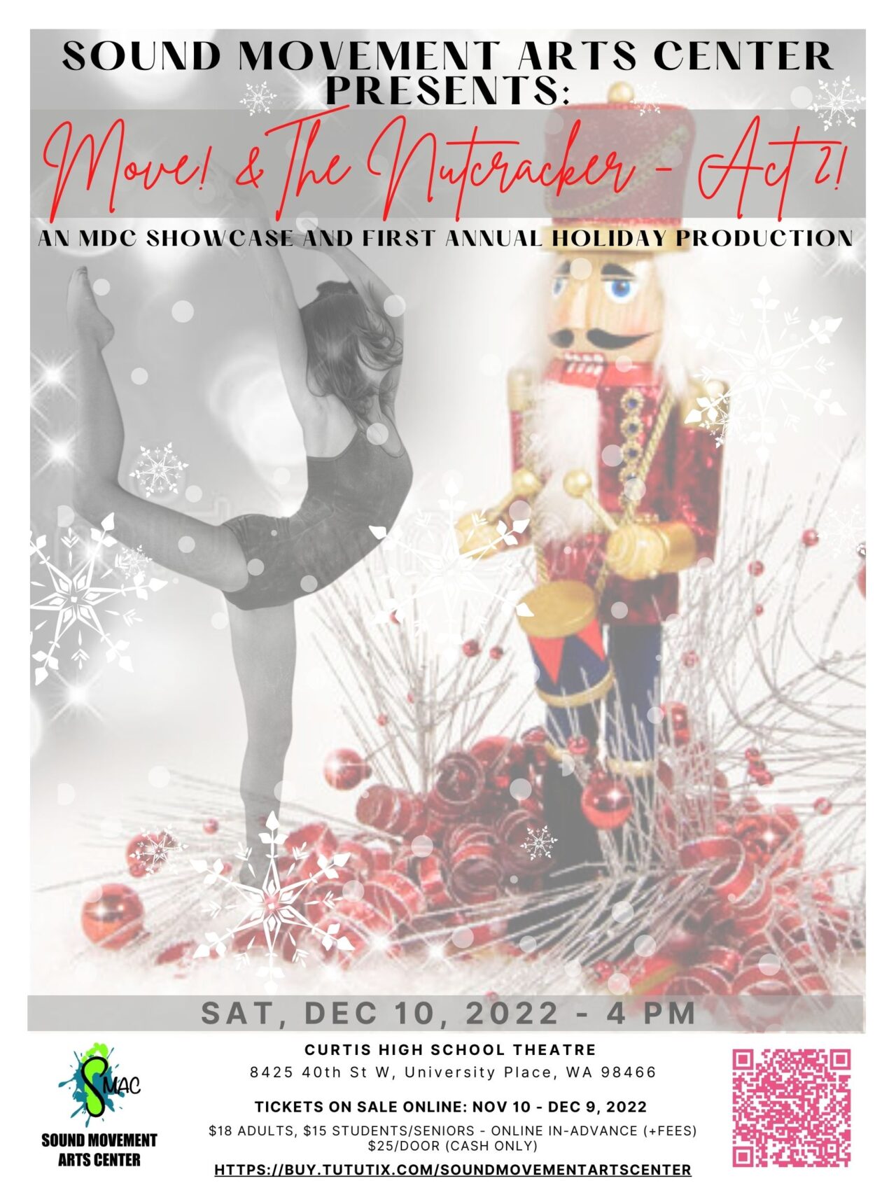 THE NUTCRACKER | Sound Movement Arts Center | Tacoma Youth Programs ...