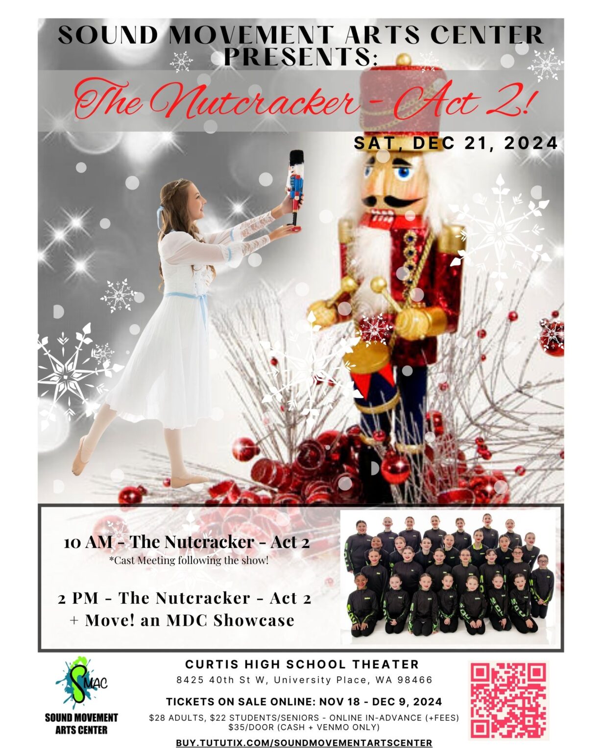 THE NUTCRACKER | Sound Movement Arts Center | Tacoma Youth Programs ...